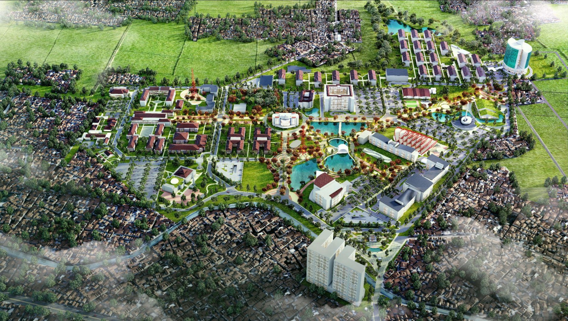 Green Digital Campus Telkom University – HDA Design